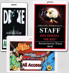 Laminated Badges aka Laminates